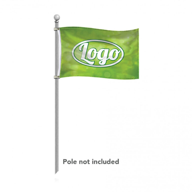 Custom Pole Flag Banner San Diego - Green House Sign and Design