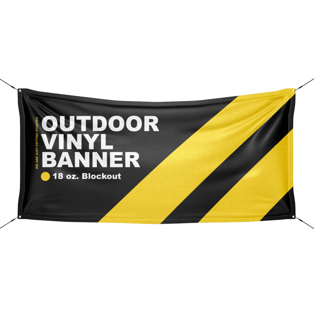 Vinyl Banner (18oz. Blockout) San Diego - Green House Sign and Design